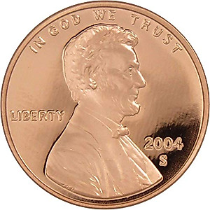 2004 S Lincoln Memorial Cent Choice Proof Penny 1c Coin Collectible