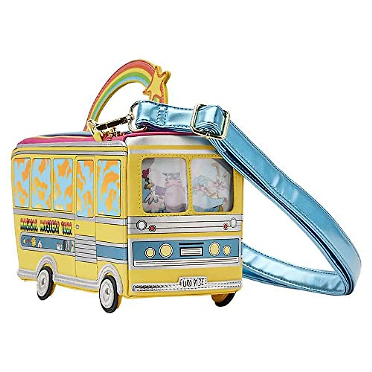 The Beatles Magical Mystery Tour Bus Crossbody Bag