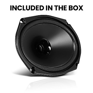 BOSS Audio Systems BRS69 6 x 9 Inch Replacement Car Door Speaker - 120 Watts Max, Sold Individually, 4 Ohms, Bocinas Para Carro