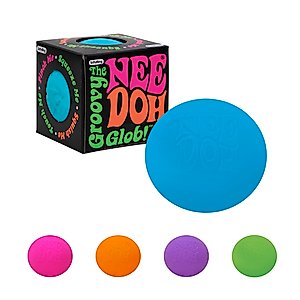 Schylling NeeDoh Original - Sensory Fidget Toy - Assorted Colors - Ages 3 to Adult , 1 Count ( Pack of 1)