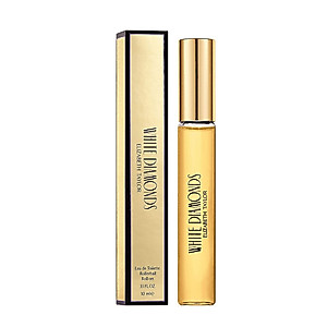 WHITE DIAMONDS Elizabeth Taylor .33oz/10ml Rollerball/Roll-on
