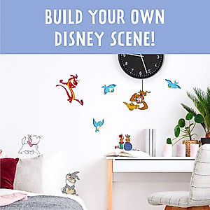 Paladone Disney Classic Character Wall Decals - 23 Designs - Adjustable - Officially Licensed Merchandise