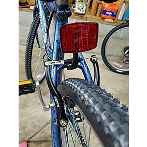 CYSKY Mountain Bike V-Brakes Set Replacement for Most Bicycle, Road Bike, MTB, Include 2 Pieces Aluminum Alloy V Brake Front Rear Pair