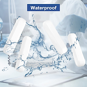 ONiLAB 8PCS 8 * 30mm Magnetic Stirrer Mixer Stir Bars, White Color, Stir Rod Magnetic, Laboratory Magnetic Stir Bar Set,Stir Plate Bar, Stir Plate Magnet Stick