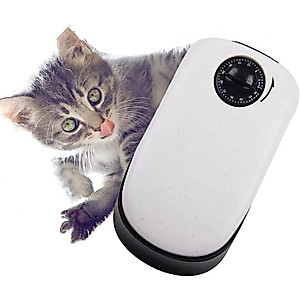 PAWISE Automatic Cat Feeders 1 Meal Automatic Dog Feeder,Dog/Cat Food Dispenser 1.5 Cup, Schedule Meal or Treat, with 48-Hour Timer