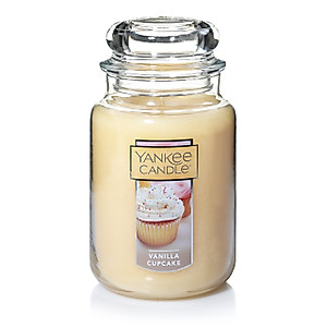 Yankee Candle Home Sweet Home and Vanilla Cupcake Scented 22oz Large Jar Candles
