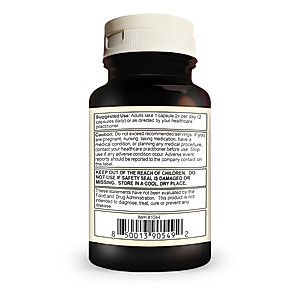 Healthy Habits MINEREX High Potency Complete Mineral Supplement with Sentramin Plant and Sea Bed Minerals derived from Senonian Vegetate 60-Count