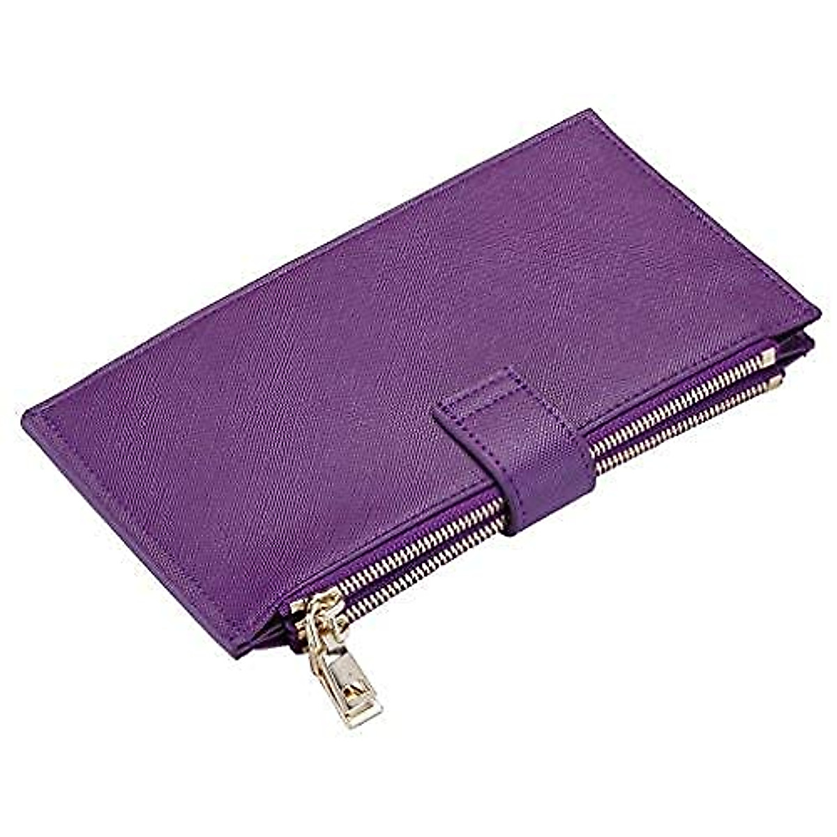 Travelambo Womens Multi Card Case Wallet & Front Pocket Minimalist Leather Slim Wallet