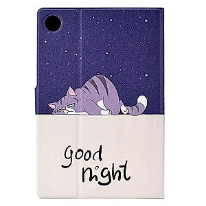 Compatible with/Replacement for Tablet PC Samsung Galaxy Tab A8 10.5 inch 2021 SM-X200/X205/X207 PU Leather Flip Cover Stand Wallet Case XXDY11(5)