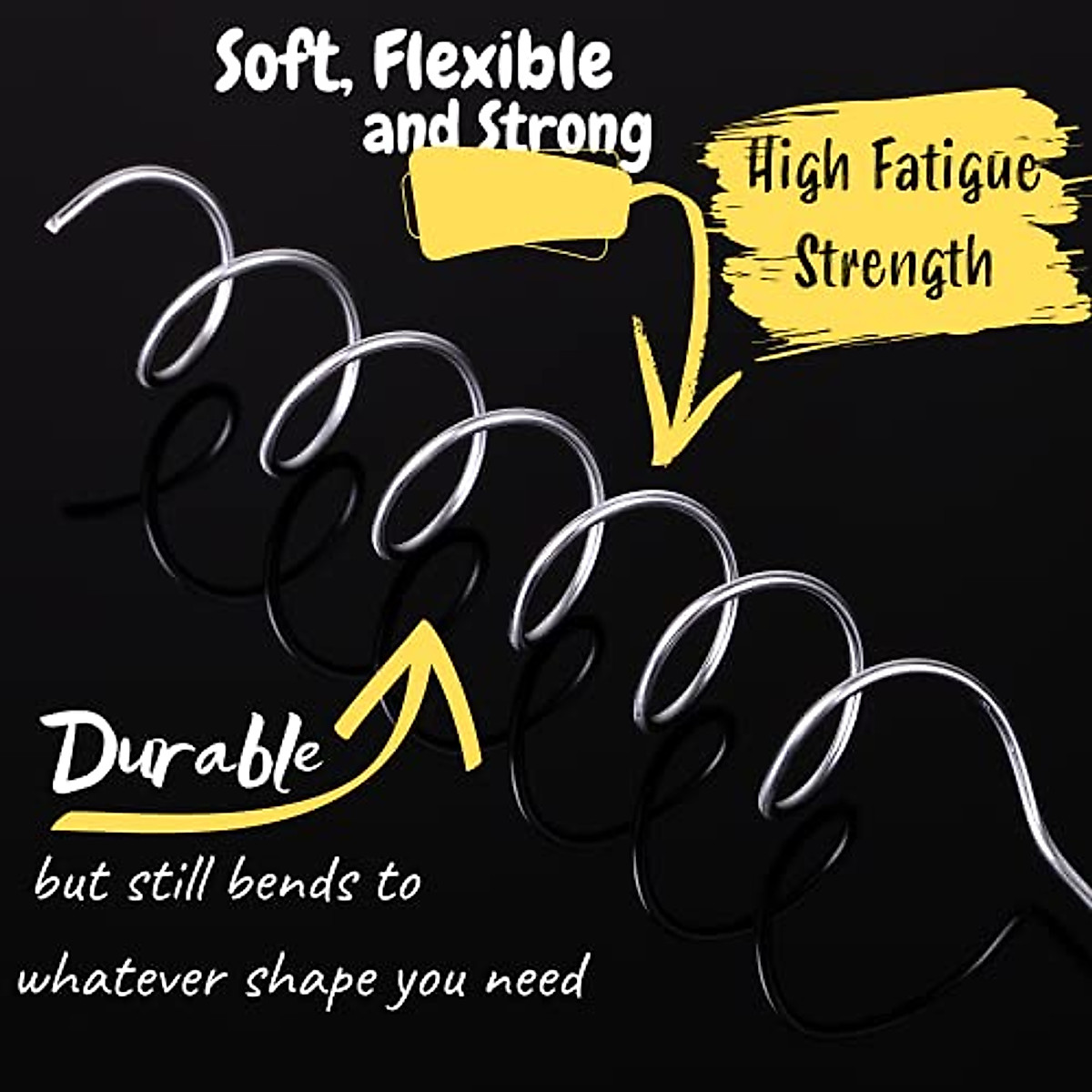 Mr. Pen- Aluminum Wire, 1.5 mm, 32.5 Feet, 1 Roll, Craft Wire, Metal Wire, Armature Wire, Crafting Wire, Bendable Wire, Wire for Crafts, Sculpting Wire, Doll Armature, Flexible Wire, Modeling Wire