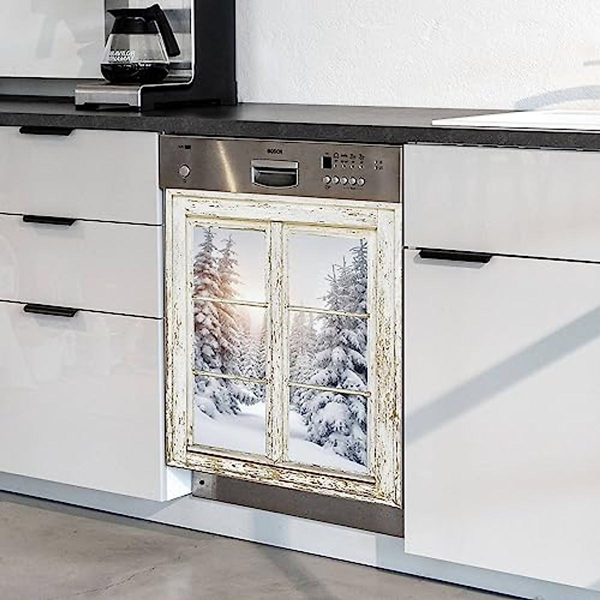 Dishwasher Magnet Cover Excellent Landscape Carpathian Mountains Ukraine Europe Beauty World Magnetic Refrigerator Stickers Decorative Appliance Cover Fridge Panels Metal Door Garage 23x26in