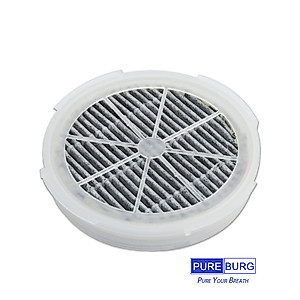 PUREBURG GL-2103 Replacement HEPA Filter Compatible with RIGOGLIOSO JINPUS MELEDEN Houzetek WSTA DHS COSTWAY & SY900S Air Purifiers,2-Pack