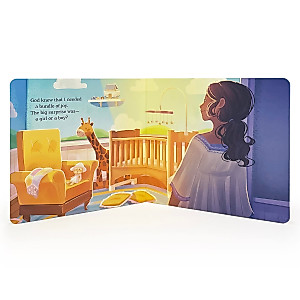 God Sent You With Love Children's Picture Board Book: A Story of Unconditional Love - Perfect for baby showers, baptisms, birthday and holiday gifts, ... a rainbow baby, and more (Little Sunbeams)