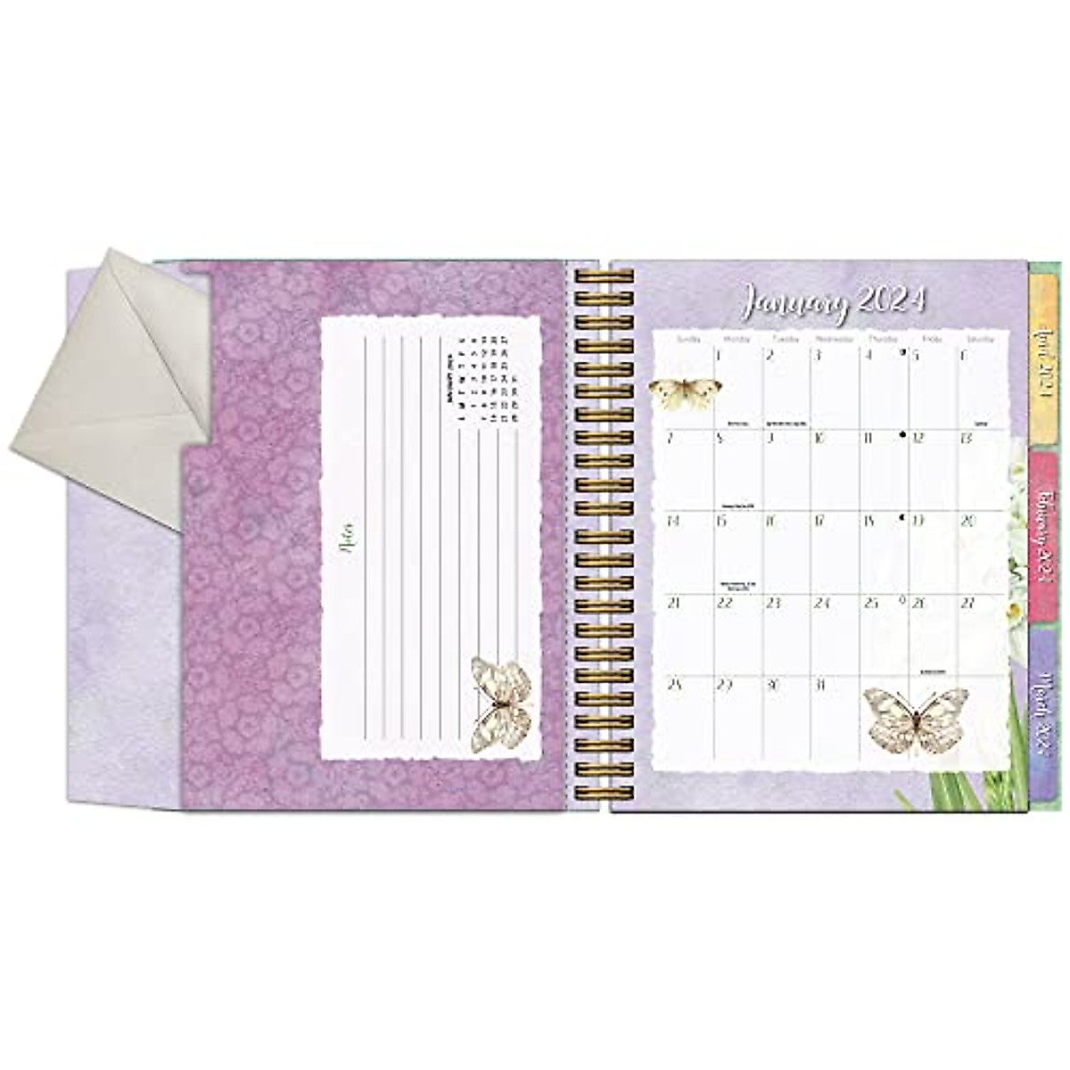 WSBL Butterflies 2024 File-It™ Planner (24997071007)