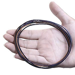 Mini Skater 7 Random Color Notebook Elastic Spring Bands Connecting Insert Refill Replacement Strap Bands Accessories for Travel Journal, 7Pcs