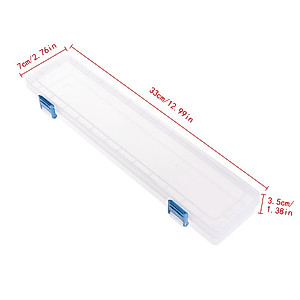 GMBYLBY Brush Painting Pencils Storage Box Watercolor Pen Container Drawing Tools Bin