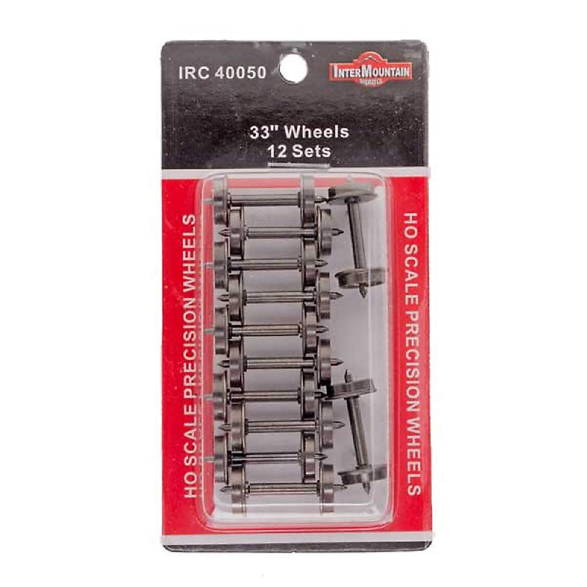 HO Metal Wheels 33" Standard (12) IMR40050