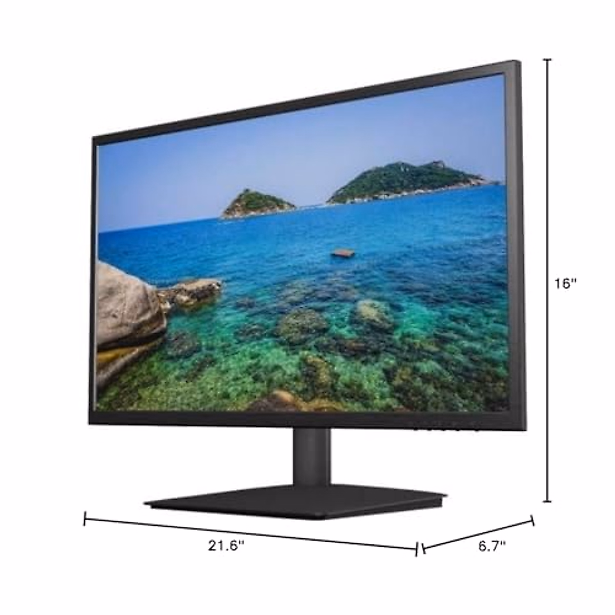 Planar/Leyard - 997-9045-00 - Planar PLL2450MW 24 Edge LED LCD Monitor - 16:9-12.50 ms - 1920 x 1080-16.7 Million Colors - 250 Nit - 3,000:1 - Full HD - Speakers - HDMI - VGA - Black - RoHS