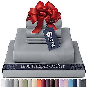 BELADOR Silky Soft Sheet Set - Luxury 4 Piece, for Twin Size Bed, Secure-Fit Deep Pocket Sheets with Elastic, Breathable Hotel Sheets and Pillowcase Set, Wrinkle Free Oeko-Tex Sheets