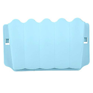 Rabbit Grass Feeder Pet Hay Bowl Dish Rack Holder Hay Feeder for Rabbit Rat Chinchilla Hamster Guinea Pig (Blue)