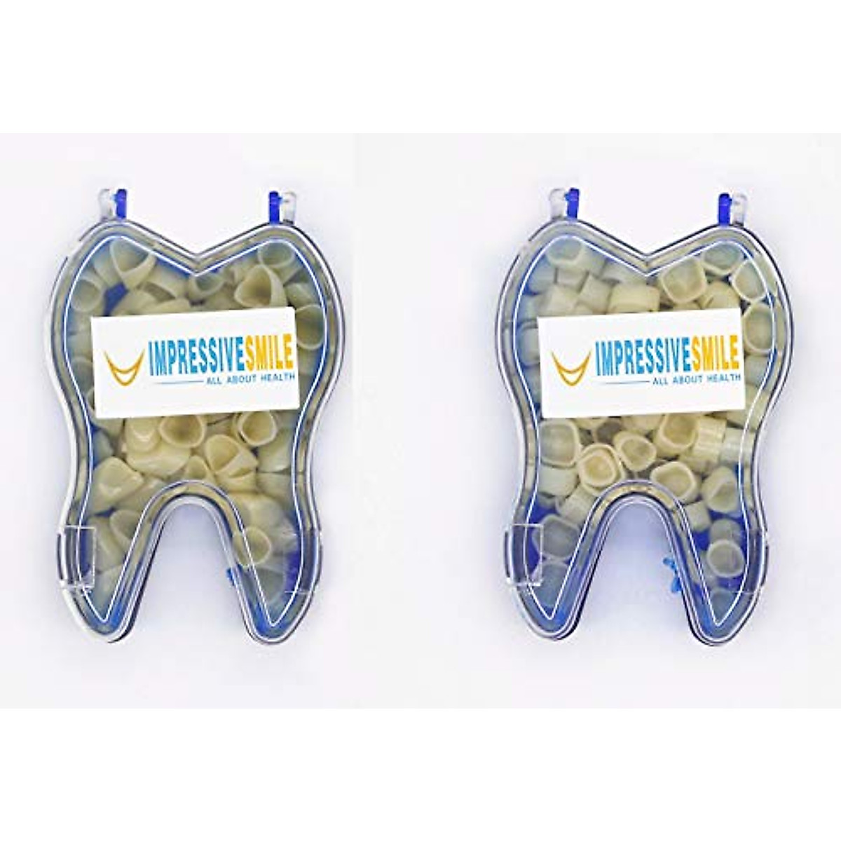 100 PCS Mixed Dental Temporary Crown Kit Anterior Front & Molar Posterior 50 of each