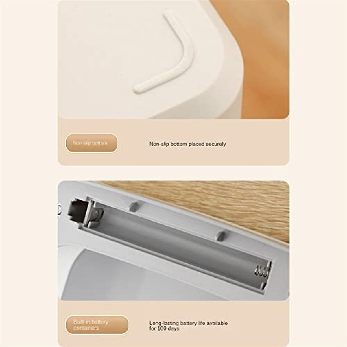 Trash Can 12L Smart Induction Square Electronic Automatic Trash Can Kitchen Bathroom Paper Basket Living Room Household Storage Bucket Trash Can Wastebasket