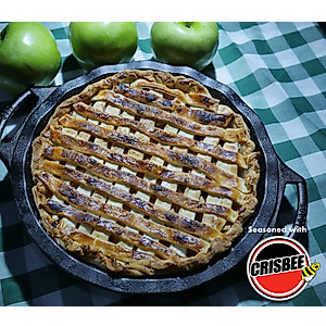 Crisbee Stik® Cast Iron and Carbon Steel Seasoning - Family Made in USA - The Cast Iron Seasoning Oil & Conditioner Preferred by Experts - Maintain a Cleaner Non-Stick Skillet