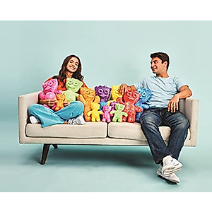 iscream Sour Patch Kids Embossed 16.75" x 12" Candy Character Shaped Pillow, Blue