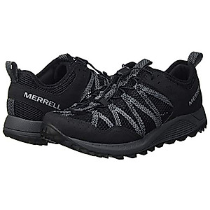 Merrell mens Wildwood Aerosport Water Shoe, Black, 11 US