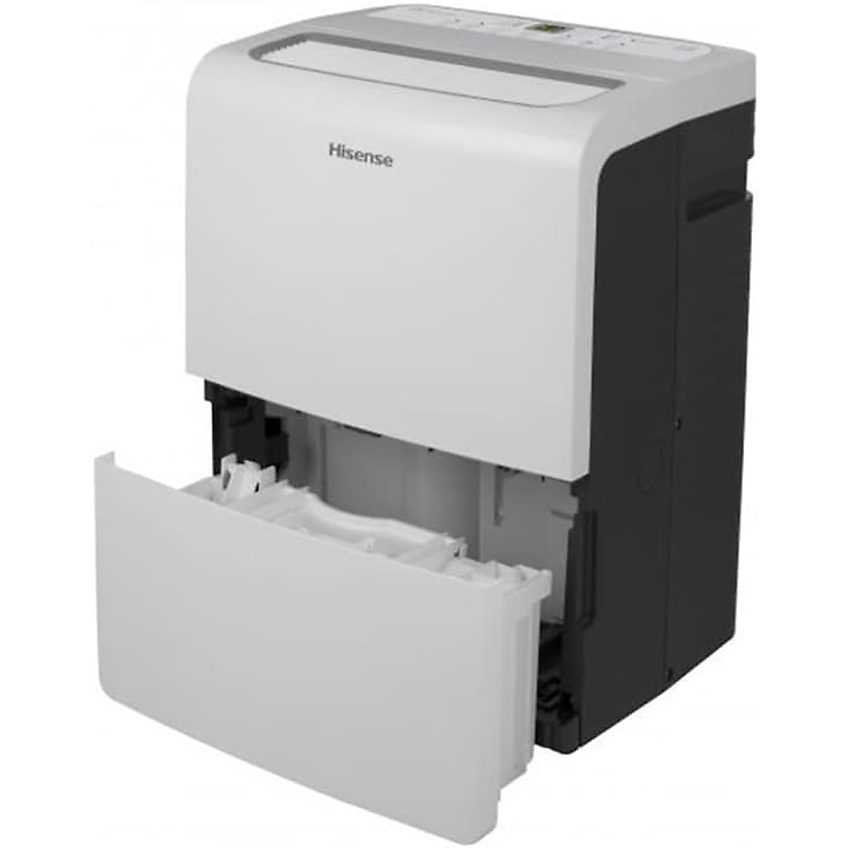 Hisense 60-Pint Capacity, 1500 sq.ft. coverage, 3-Speed Inverter Dehumidifier with Built-in Pump, Industrial-grade dehumidifier, Quite 36 dBA, 115v - DH10019TP1WG (Renewed)