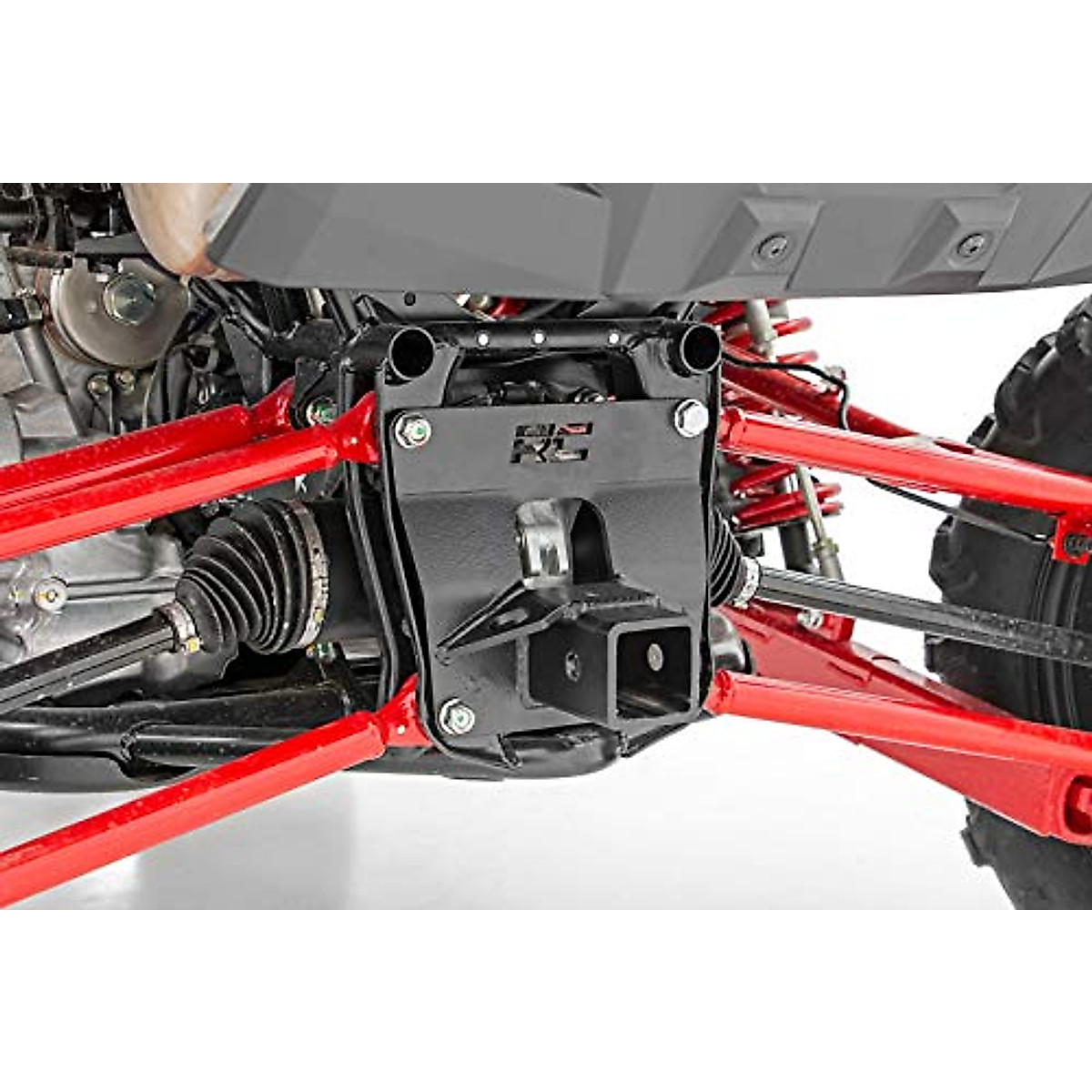 Rough Country 2" Receiver Hitch Plate for 2019-2022 Honda Talon - 92028 Black