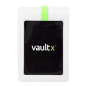 Vault X Wide-Fit Semi-Rigid Card Holders for Trading Cards & Sports Card Grading submissions (50 Pack)