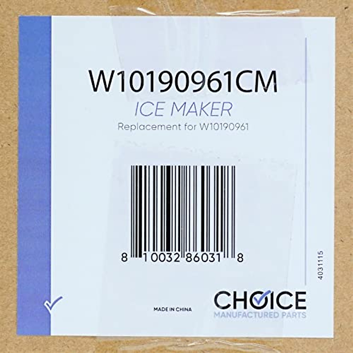 IM961 WPW10190961 Refrigerator Icemaker Ice,Replacement for Whirlpool OEM
