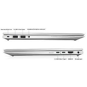 HP New EliteBook 845 G7 14" FHD IPS (16GB RAM, 1TB PCIe SSD, AMD 6-Core Ryzen 5 Pro 4650U (Beat i7-1165G)) Business Laptop Bundle with Bag+WiFi+Webcam, Windows 10 Pro / Win 11 Pro (Renewed)