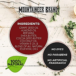 Mountaineer Brand Bald Head Care For Men | Protect Moisturizing Balm | Matte, Smooth, Hydrated, Clean, Scalp and Skin | Non-Greasy Scalp Moisturizer | Natural Botanical Blend | 2oz