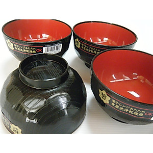 Japanese miso soup cup bowls mug rice bowls 4sets microwave OK.Dishwasher OK.Made in JAPAN.Washoku tableware.