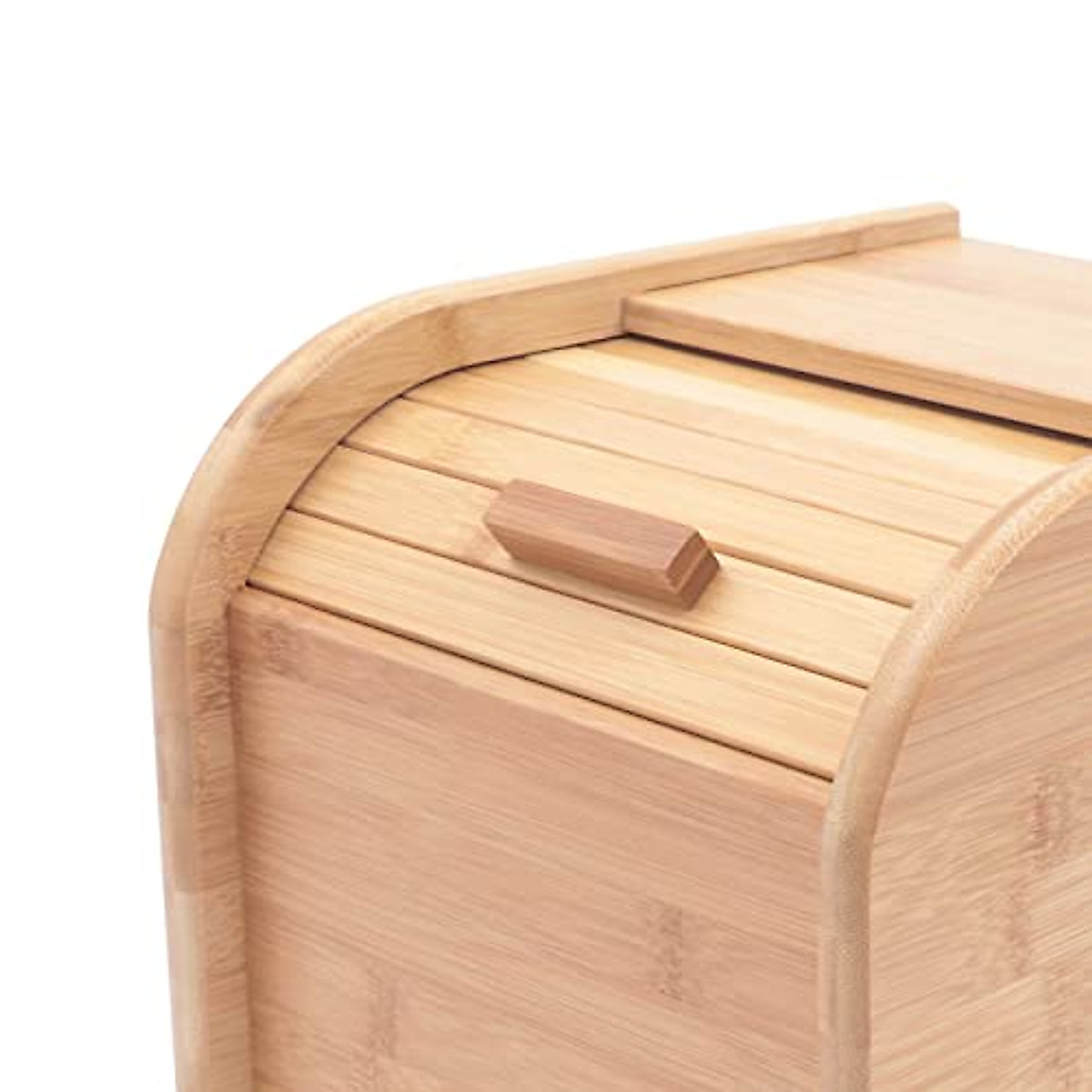 TFCFL Wooden Rice Container, 11lbs/5kg Sealed Kitchen Food Storage Container with Lid Cereal Dispenser for Rice Cereal Dry Food Flour Grains