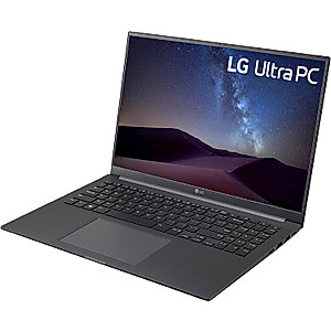 LG 2023 UltraPC Thin Slim Lightweight Laptop, 16 Inch WUXGA 1920x1200 Anti-Glare IPS Display, Ryzen 7 5825U 8Cores Up to 4.5GHz, 16GB RAM 1TB SSD, AMD Radeon, Win11, Gray +CUE Accessories