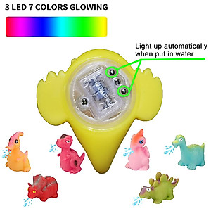 Baby Bath Toys Gifts Baby Toys Whale Light Up Bath Toys Rechargeable Sprinkler Bathtub Toys for Toddlers Infant Kids Boys Girls Spray Water Bath Toy Pool Bathroom