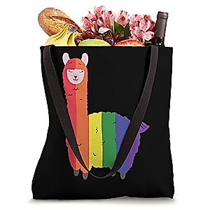 Lama Alpaca Transgender Queer LGBTQ+ Love Equality Bi Tote Bag