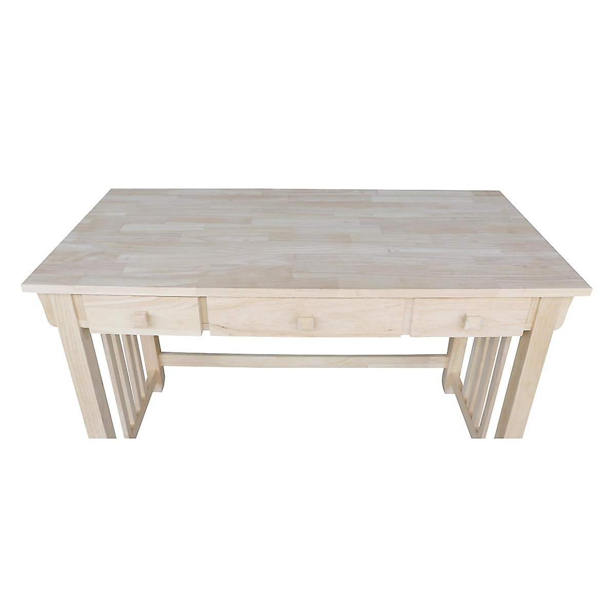 International Concepts Mission Computer Desk, Unfinished