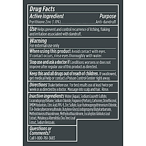 Dove Men+Care Dermacare Scalp 2 in 1 Shampoo & Conditioner Dandruff Defense 12 oz