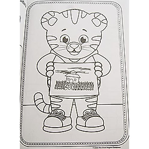 Coloring Books Daniel Tiger Coloring and Activity Book - Mr. Roger's Neighborhood - 80 Pages