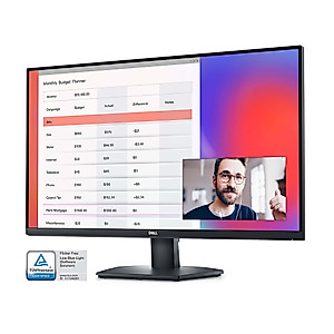 Dell 32 Inch 4K Monitor, UHD (3840 x 2160), 60Hz, Dual HDMI 2.0, DisplayPort 1.2, 4ms Gray-to-Gray in Extreme Mode, 1.07 Billion Colors, SE3223Q - Black