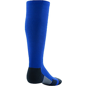 Under Armour Adult Team Over-The-Calf Socks, 1-Pair, Royal/Black/White, X-Large