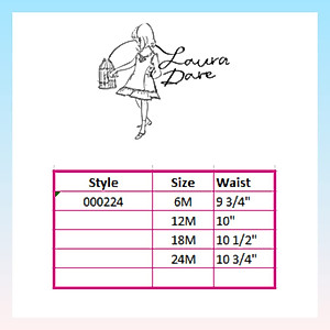 I.C. Collections Baby Girls White Bouffant Slip Petticoat, 18m