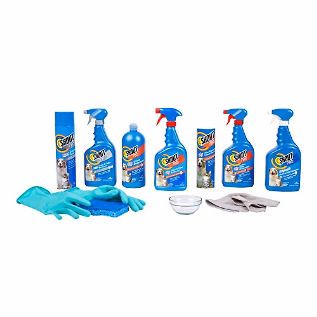 Shout for Pets Turbo Oxy Urine Remover | Carpet Cleaner and Pet Odor Eliminator in Fresh Scent, 32 Oz | Fast, Easy, and Effective for Pet Odors in Homes