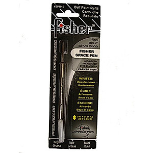 Fisher Refill Black Bold Point Ballpoint Pen - SPR4B