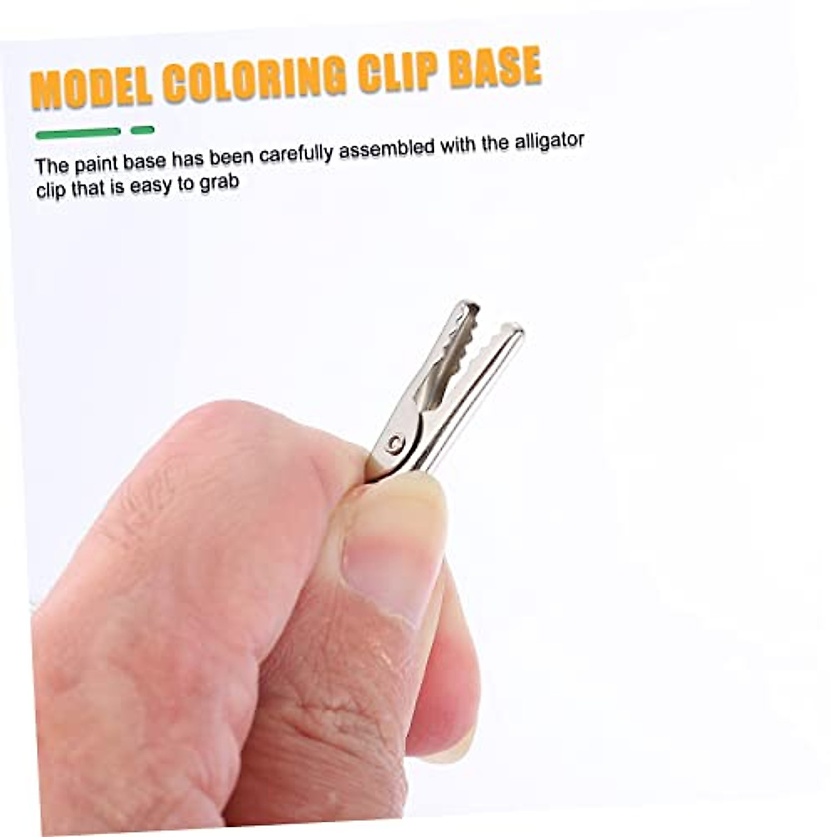 VILLFUL 1 Set Coloring Table Desk for Office Picture Frame Stand Tool Stand Model Coloring Clip Base Table Picture Holder Model Paint Stand Model Painting Stick Model Paint Base Paint Clip