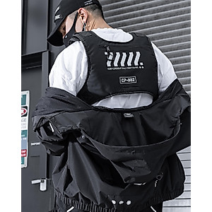 Fabric of the Universe Techwear Fashion Utility Chest Rig Backpack (CP-001 Chest Bag)